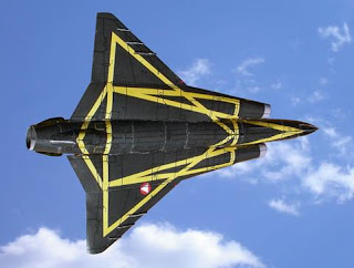 Saab Draken Papercraft | Papercraft Paradise | PaperCrafts | Paper ...