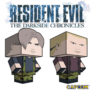 Resident Evil Darkside Chronicles Papercraft: Operation Javier Leon and ...
