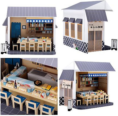 Sushi Bar Papercraft | Papercraft Paradise | PaperCrafts | Paper Models ...