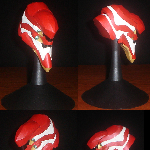 Evangelion Papercraft: EVA 02 | Papercraft Paradise | PaperCrafts ...