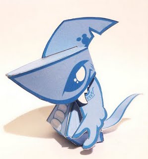 Half Shark-Alligator Half Man Papercraft | Papercraft Paradise ...