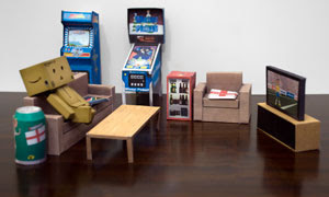 Desktop Sofa Papercraft | Papercraft Paradise | PaperCrafts | Paper ...