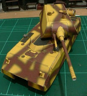 Panzer VIII Maus Tank Papercraft | Papercraft Paradise | PaperCrafts ...