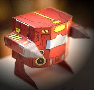 BorBot Papercraft | Papercraft Paradise | PaperCrafts | Paper Models ...