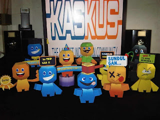 Kaskus Emoticon Papercraft Series 3