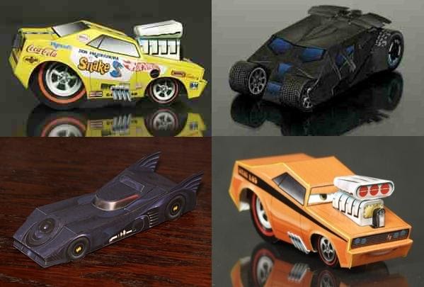Airdave's Kool Wheelz Collection Papercraft | Papercraft Paradise ...