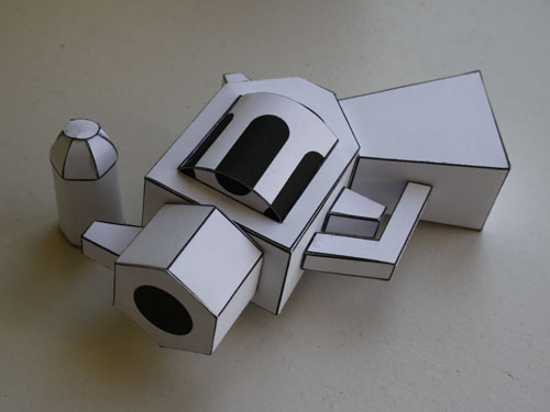 Papercraft Paradise: Revolverr Papercraft