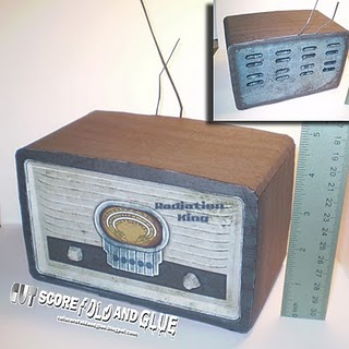 Fallout New Vegas Radio Papercraft | Papercraft Paradise | PaperCrafts ...