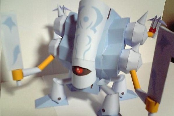 Dragon Quest IX Papercraft: Trauminator | Papercraft Paradise ...