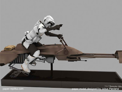 Star Wars: Scout Trooper Papercraft | Papercraft Paradise | PaperCrafts ...
