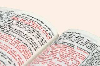 One Eternal Day: Red letters