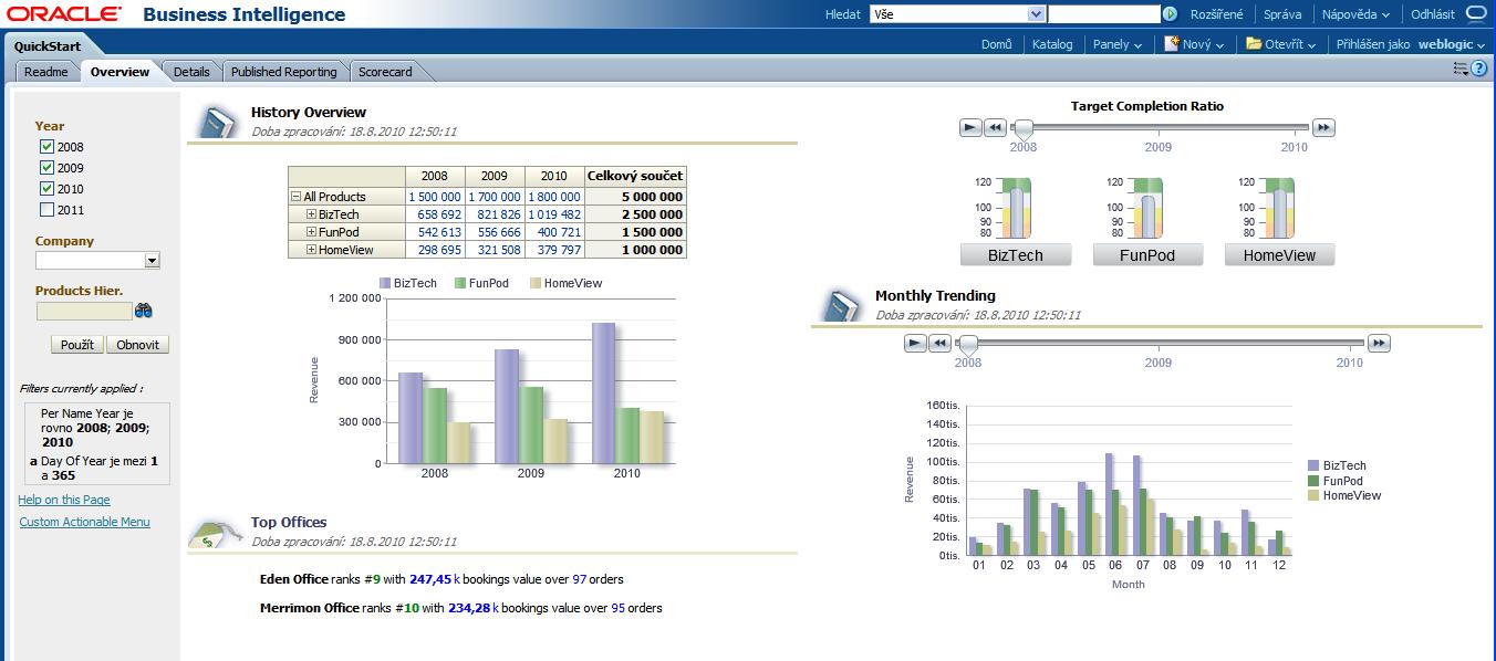 Czech BI/DW Blog: Instalace Oracle Business Intelligence Enterprise ...