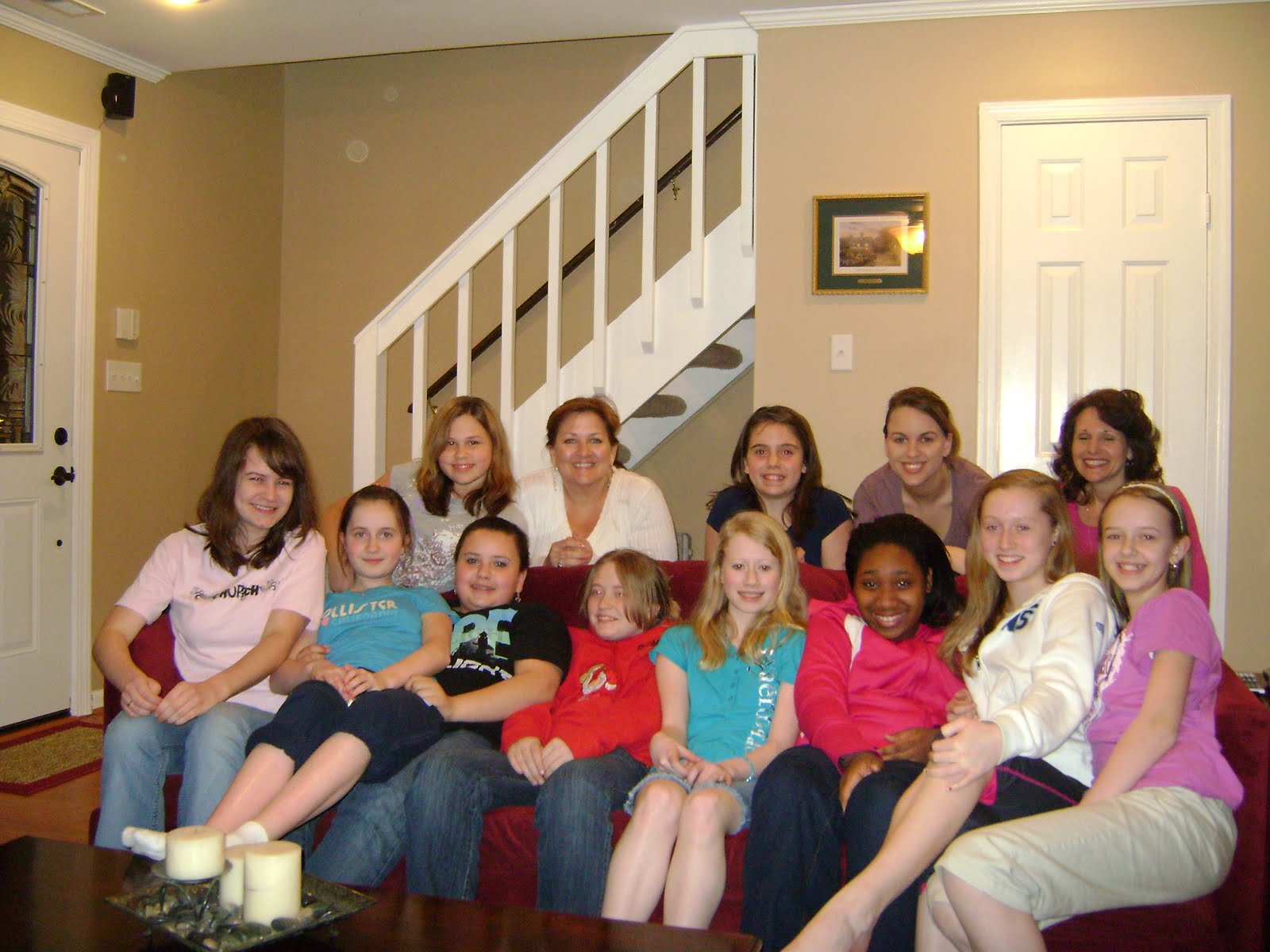 The Herndon Herald: 7th grade girls sleepover