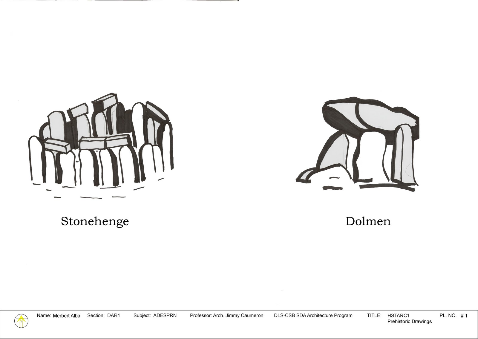 Everybody's got to start somewhere: Prehistoric Architecture - HSTARC1