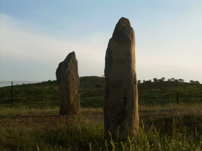 Dolmenes y megalitos del mundo: Menhires de Lavajos. Ultima visita al ...