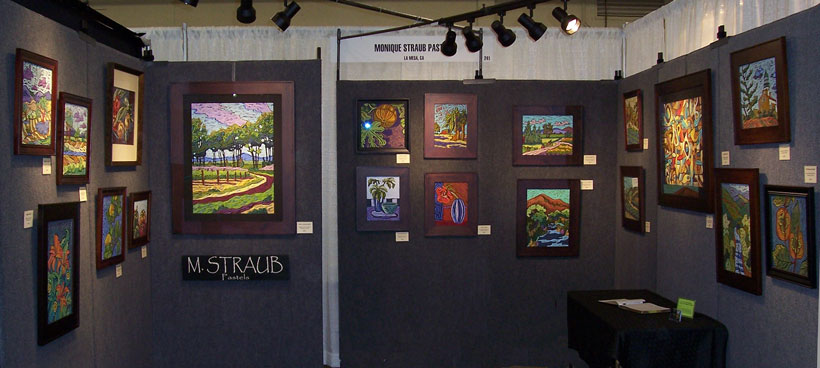 MONIQUE STRAUB STUDIO/GALLERY: Art Festival Booth Set-Up