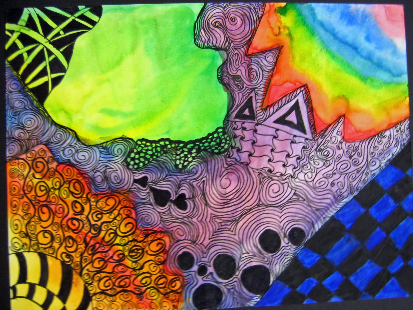 The NEW Ramblings of a Creative Mind: Zentangles in Education