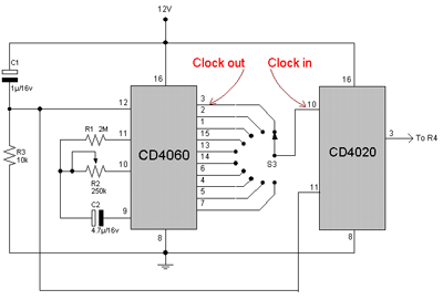 ELECTRONIC REPAIR EGYPT: Electronics timer by CD4060