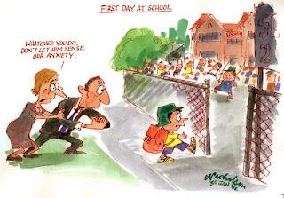 junagololoche: nervios del primer dia de clases