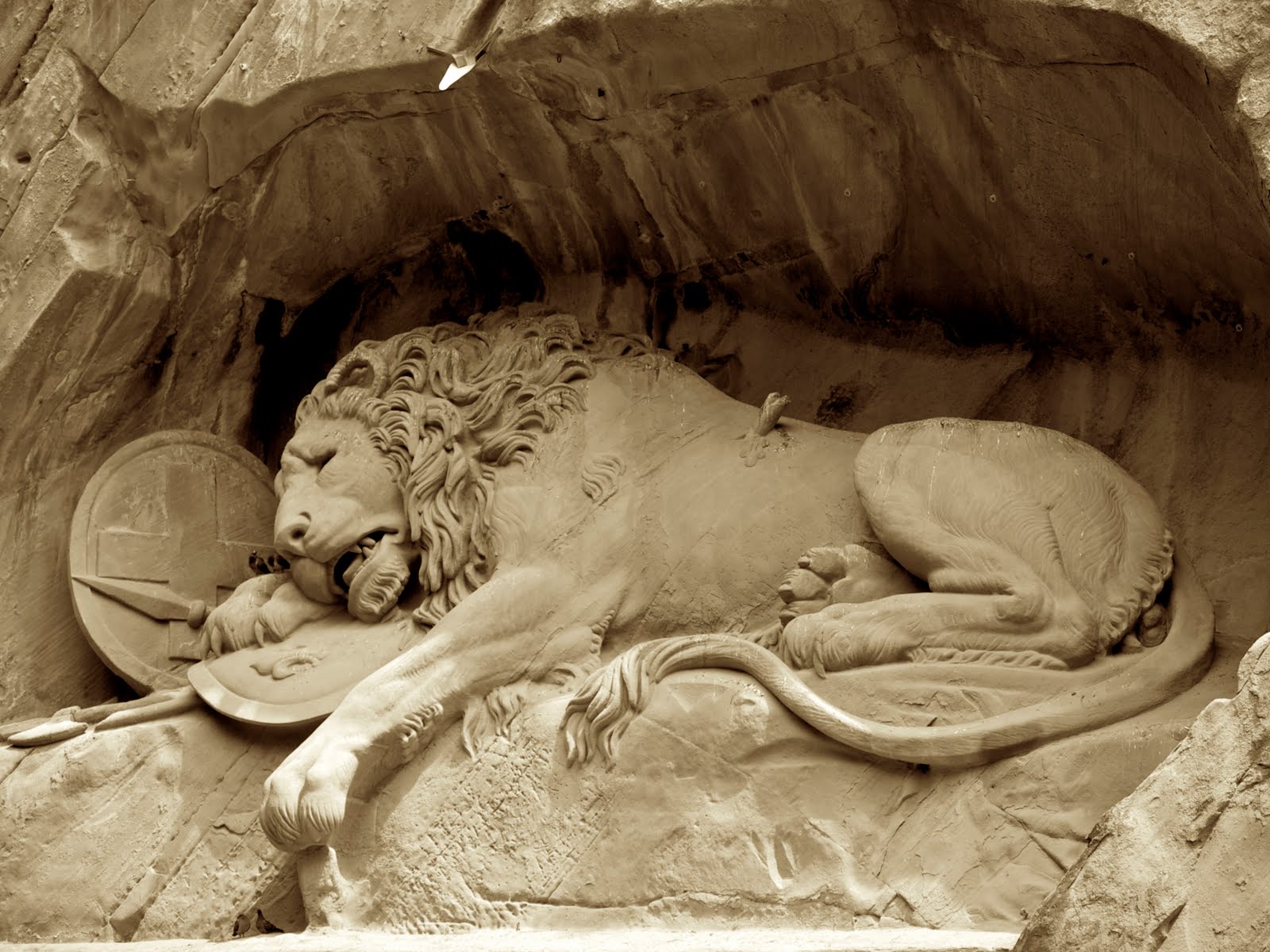 El León de Lucerna | El Guisante Verde Project - Blog de Viajes