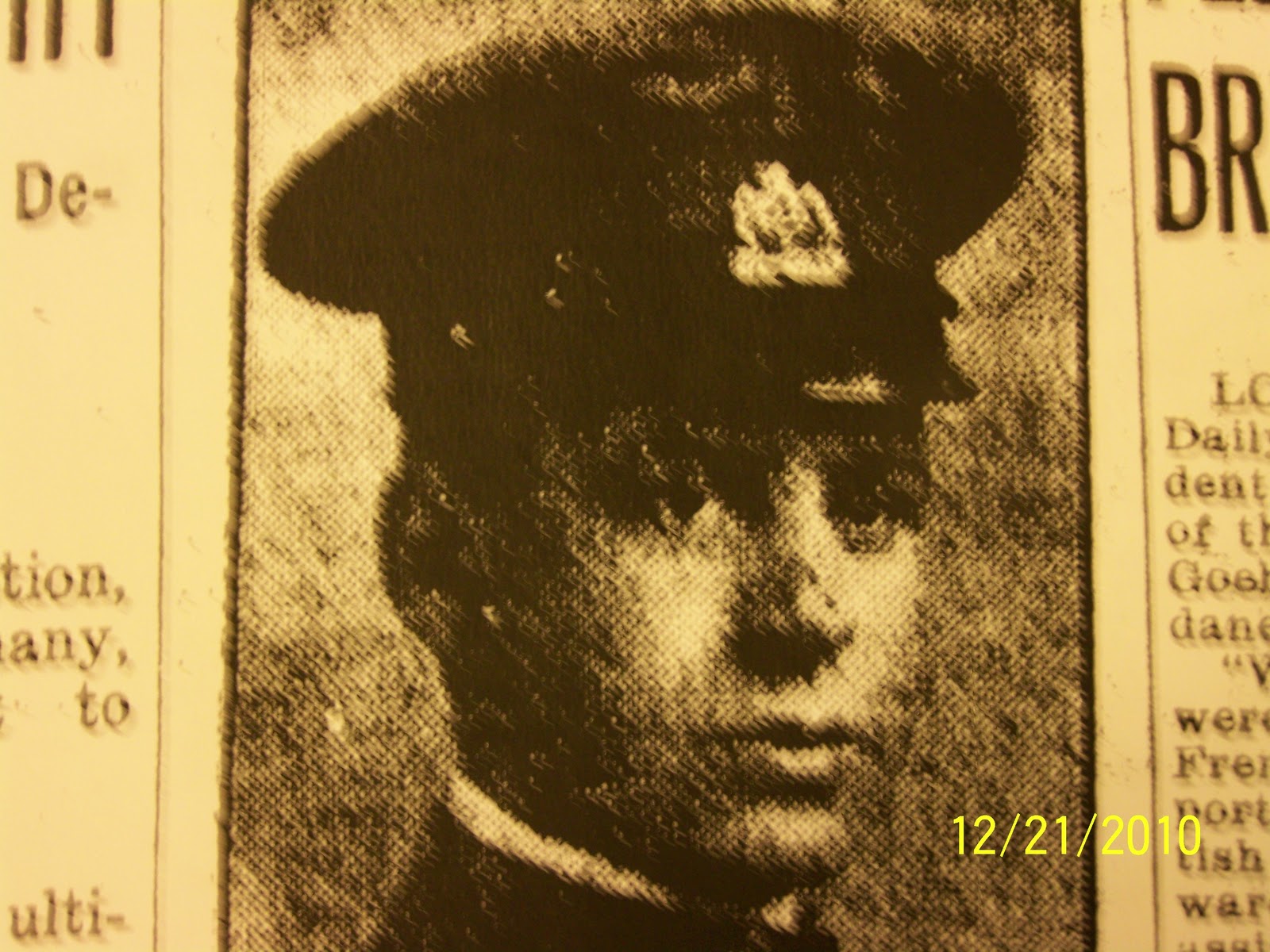 VETERANS OF SOUTHWESTERN ONTARIO: Major James Emanuel Hahn