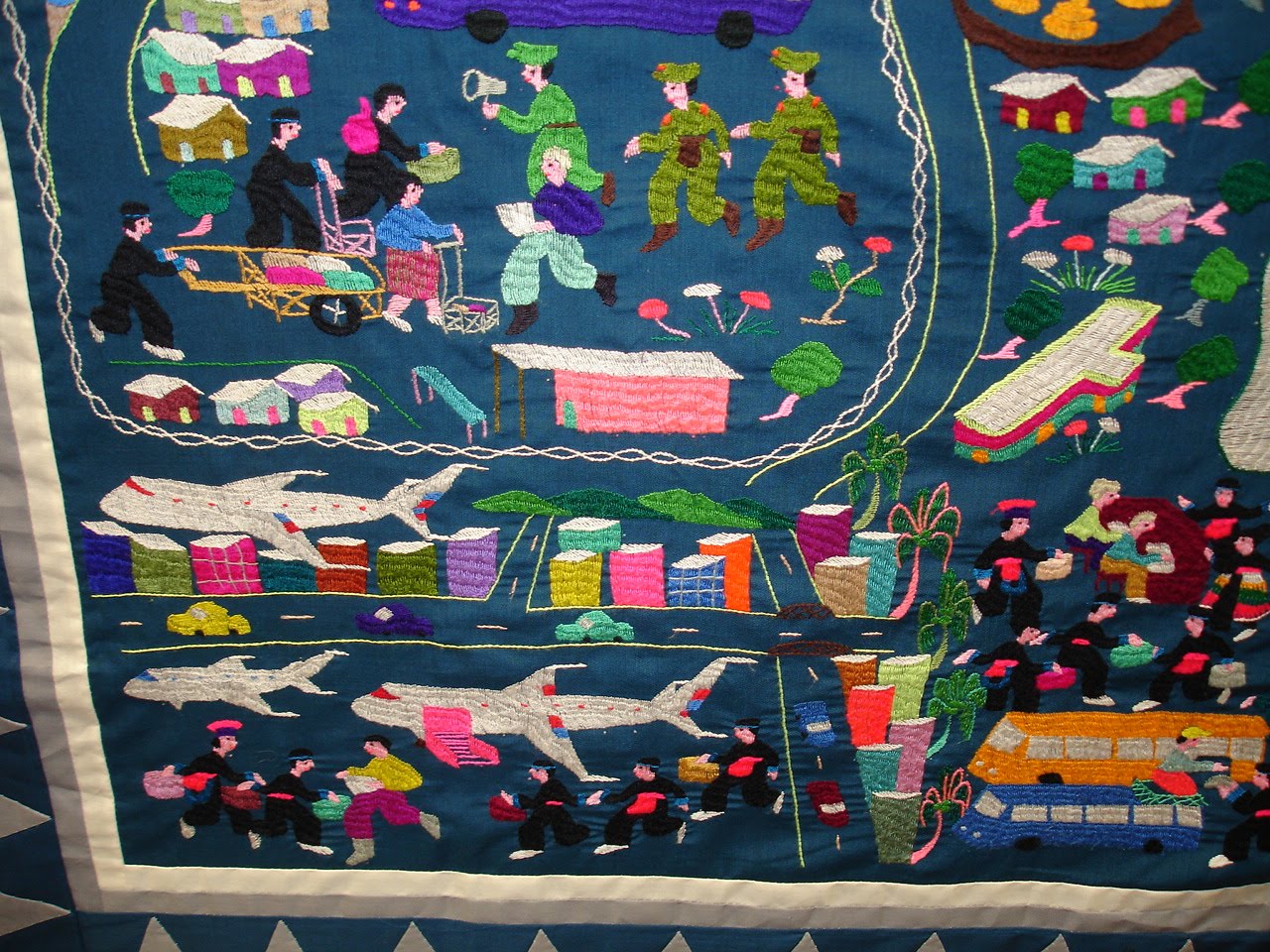 Priscilla Kibbee: Hmong Quilt for Sale, Escape to a New Life