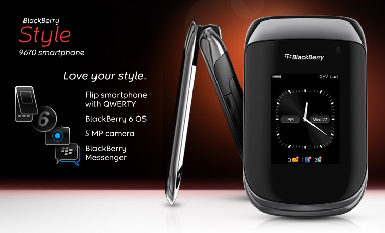 BlackBerry Style 9670 | Handphone Zone