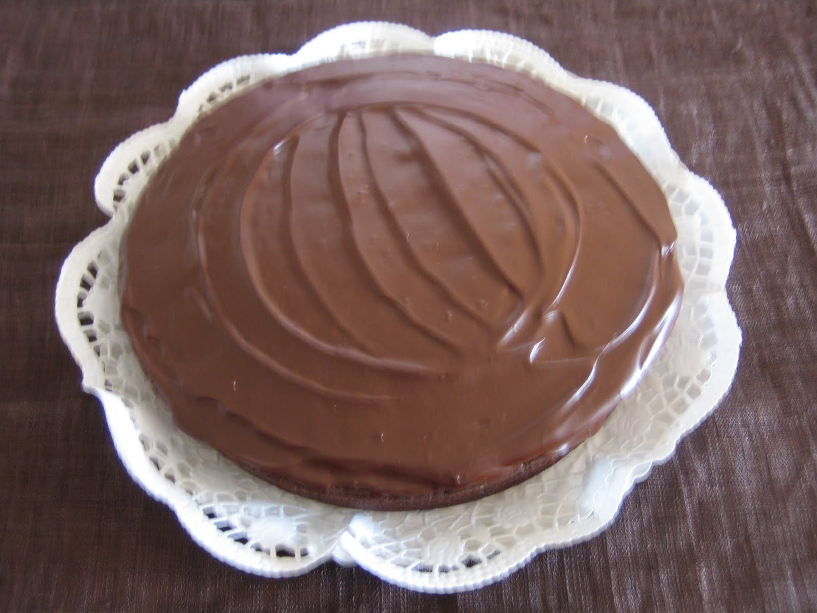 All i julivert: Pastís de xocolata