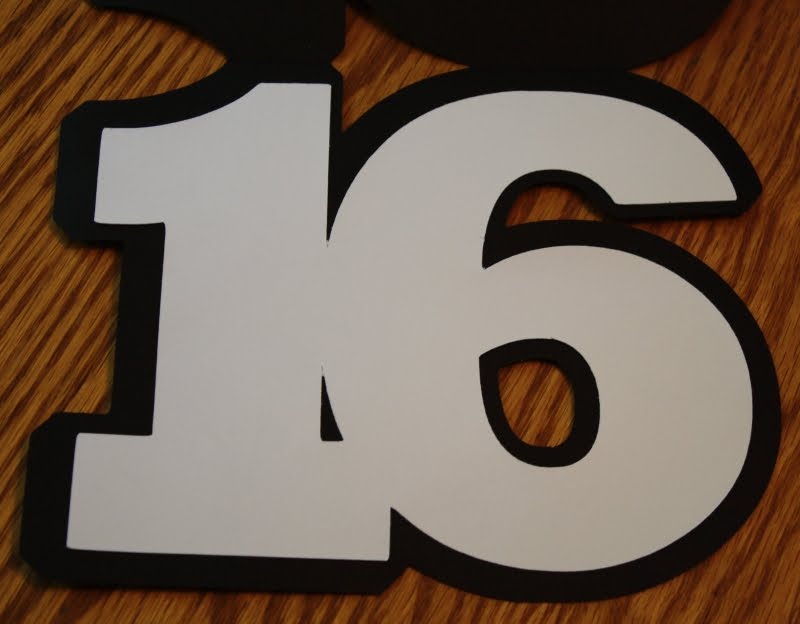 Sweet 16...Boy Style... | Bits of Paper