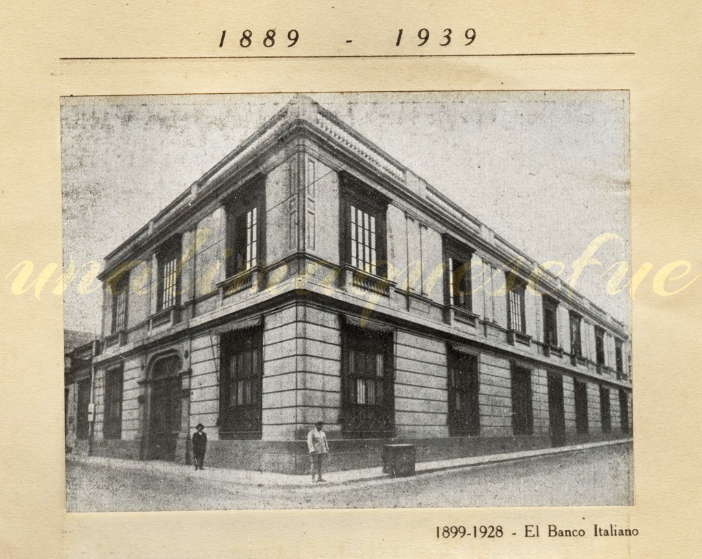 Una Lima Que Se Fue ...: FOTOS - Banco Italiano 50 Años - 1889 - 1939