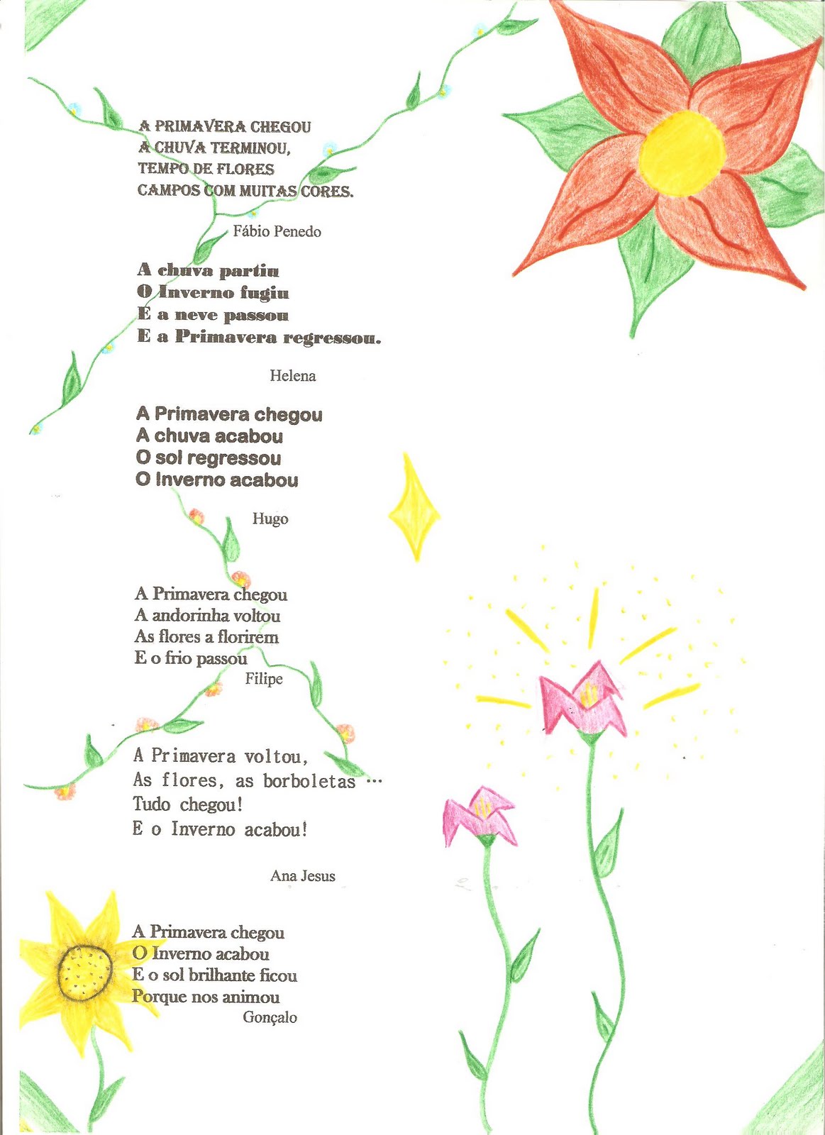 Os FinalistasB: É TEMPO DE PRIMAVERA