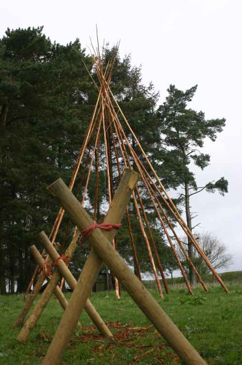 Jennifer Tetlow - Stone Sculpture Journal: Tipi Sculpture