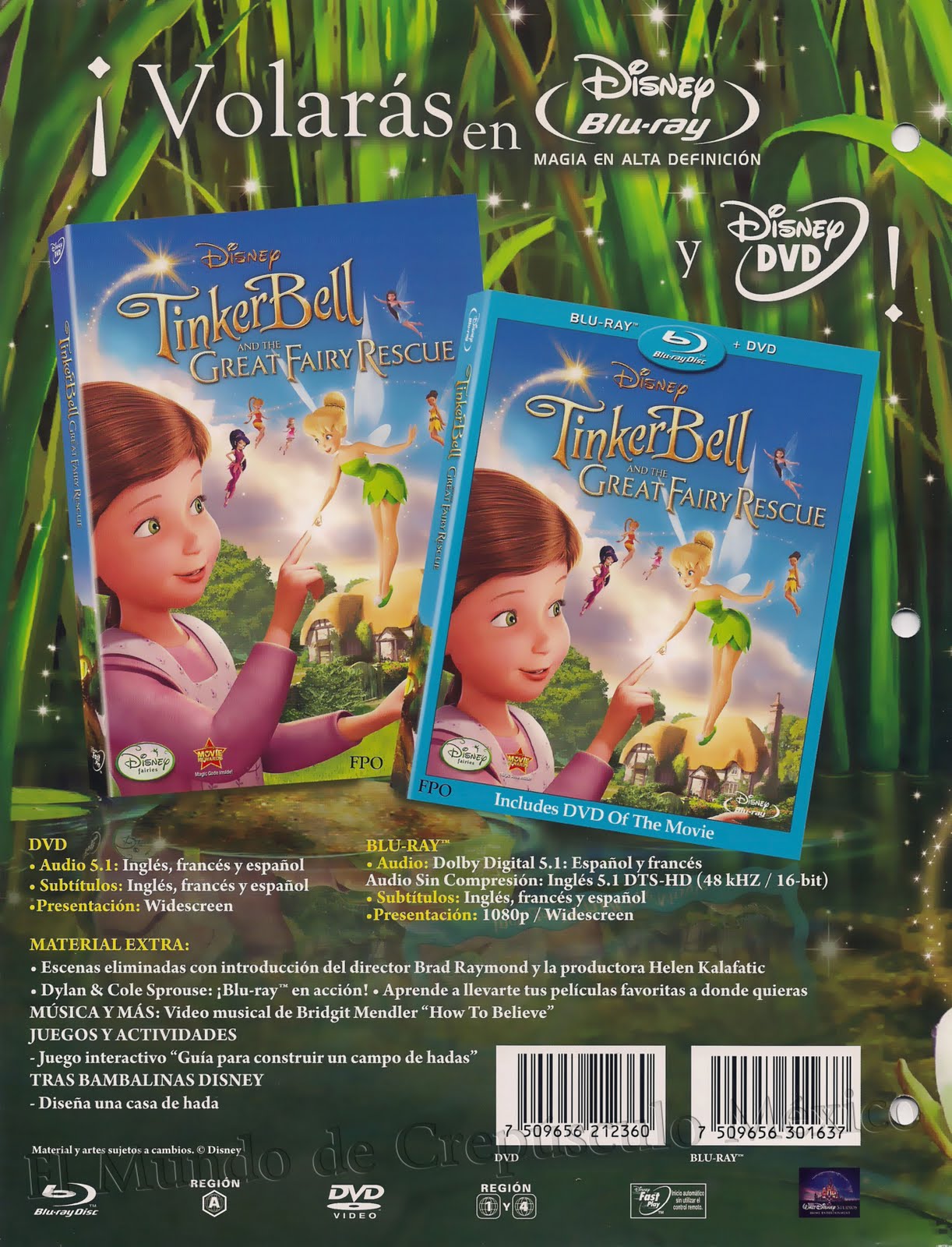 El Mundo de Crepusculo México: Scans en HQ de Flyers promocionales de ...