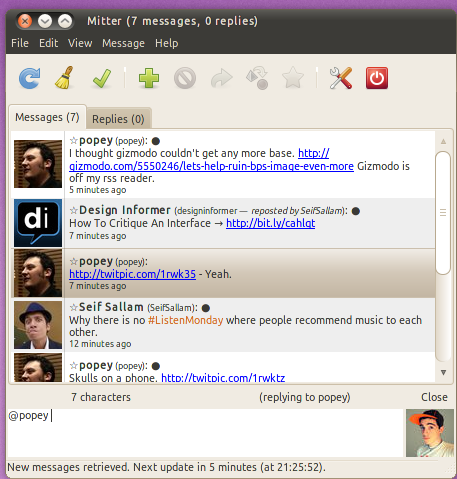 Mitter Twitter Application Review - OMG! Ubuntu