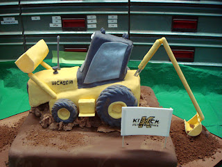 Diane Mora Cakes: Backhoe Cake