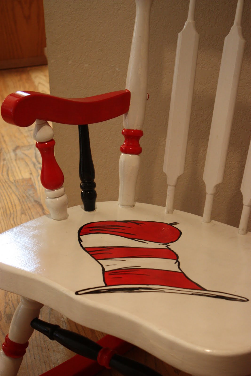 Dr. Seuss Rocking Chair - home is where my story begins...