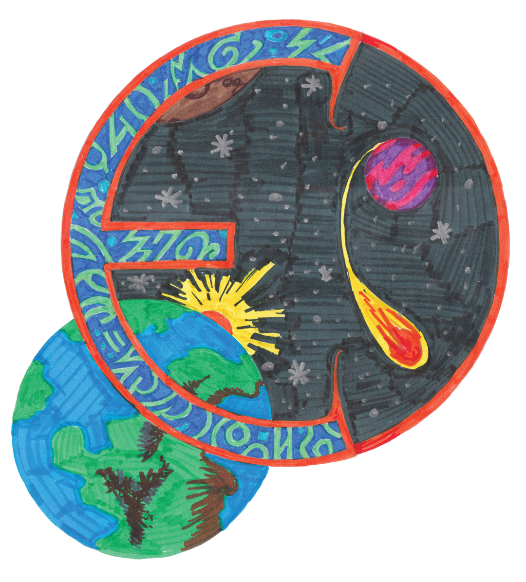 Portfolio of Evan Fife: Illuminated Letter