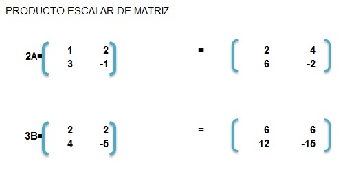 ALGEBRA DE MATRICES: matrices