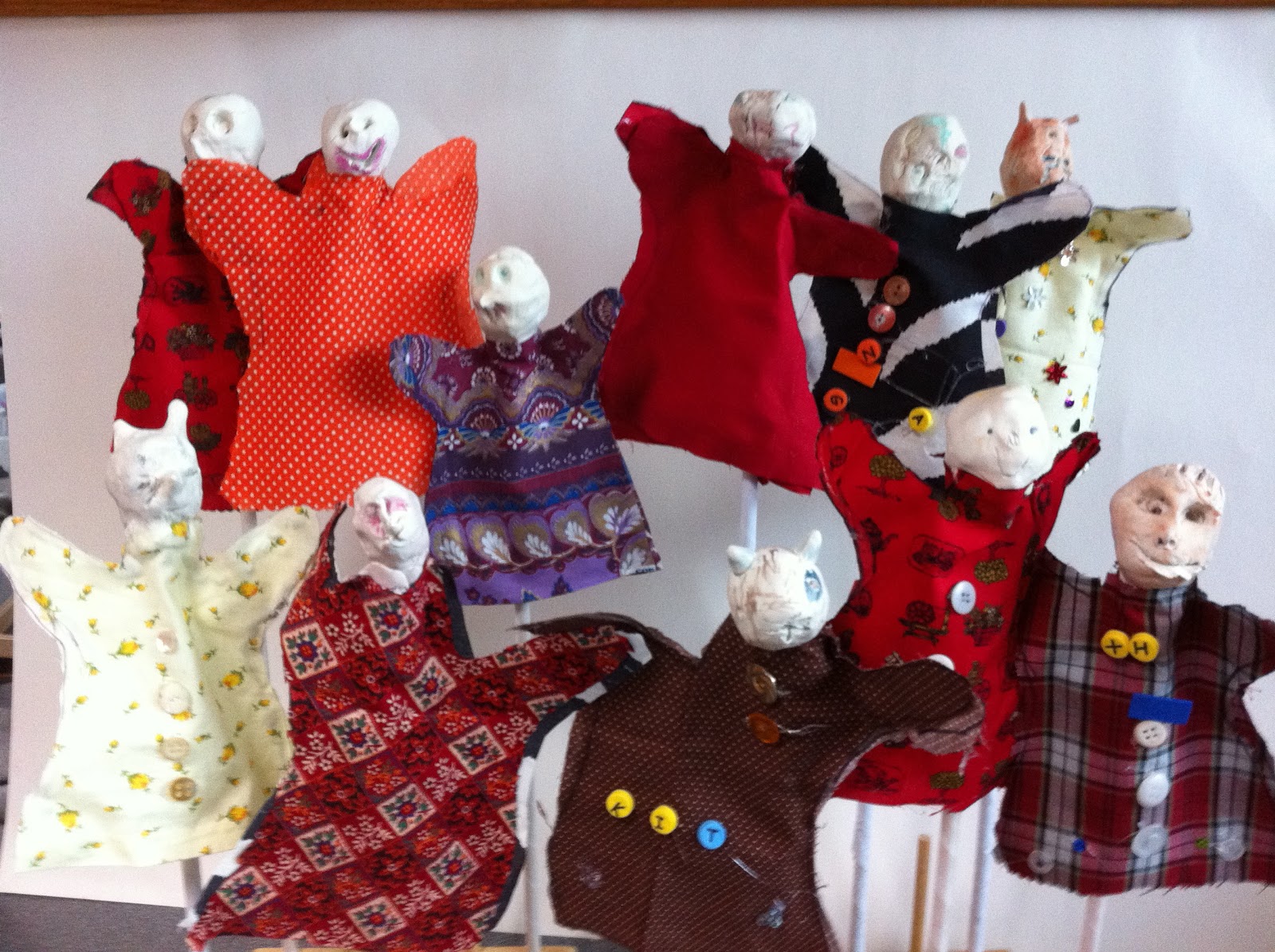 Our Class/ 1st and 2nd grade: Puppets