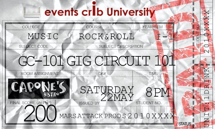 keep rockin: Gig Circuit 101 (2nd Leg) 052210