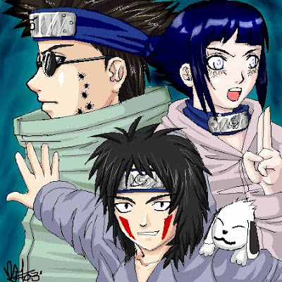 wallpaper Kiba Hinata Shino Team | Naruto-shippuden-wallpapers
