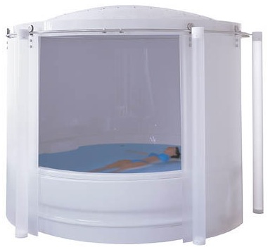 beauty editor post: Floating Spa Pool - Flosaldrome Floatarium