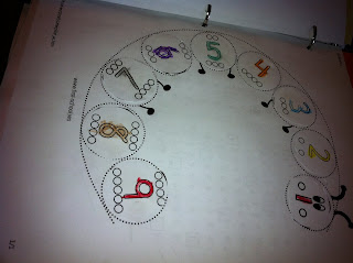 Alisha's Creative Kingdom: Number Caterpillar-Cut & Paste