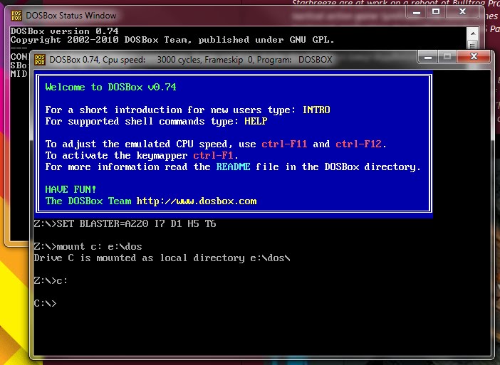 Dosbox 074 And Asmzip ~ Take A New Steps In Programming World