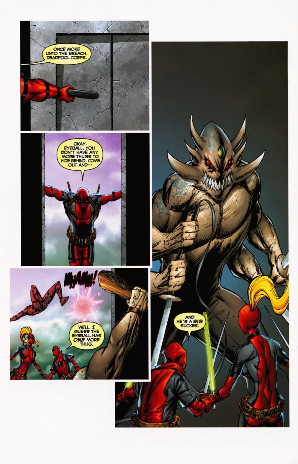 X-men Supreme: Deadpool Corps #4 - Galactic Insanity and Awesome