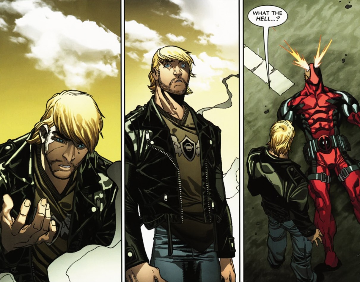 Ghost Rider Vs Deadpool Comic