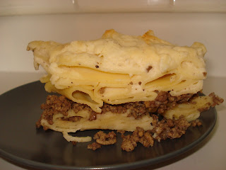 Dinner: Macarona bil beshemel (macaroni with beshemel)