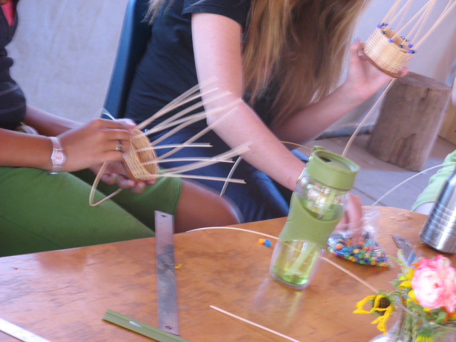 Teaching Handwork: 9th grade waldorf basket weaving, main lesson book ...