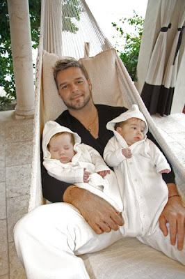 AMAZING PICTURES: Ricky Martin Babies