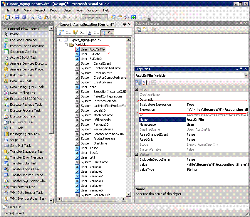 Stan The Man: [SQL 2008 R2] Create dynamic filename with File System ...